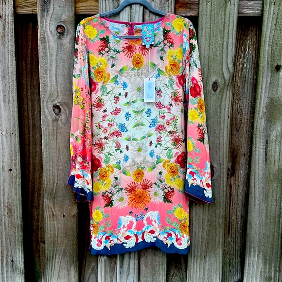 Johnny Was | Dresses | Johnny Was Size Large New With Tags Tunicdress ...